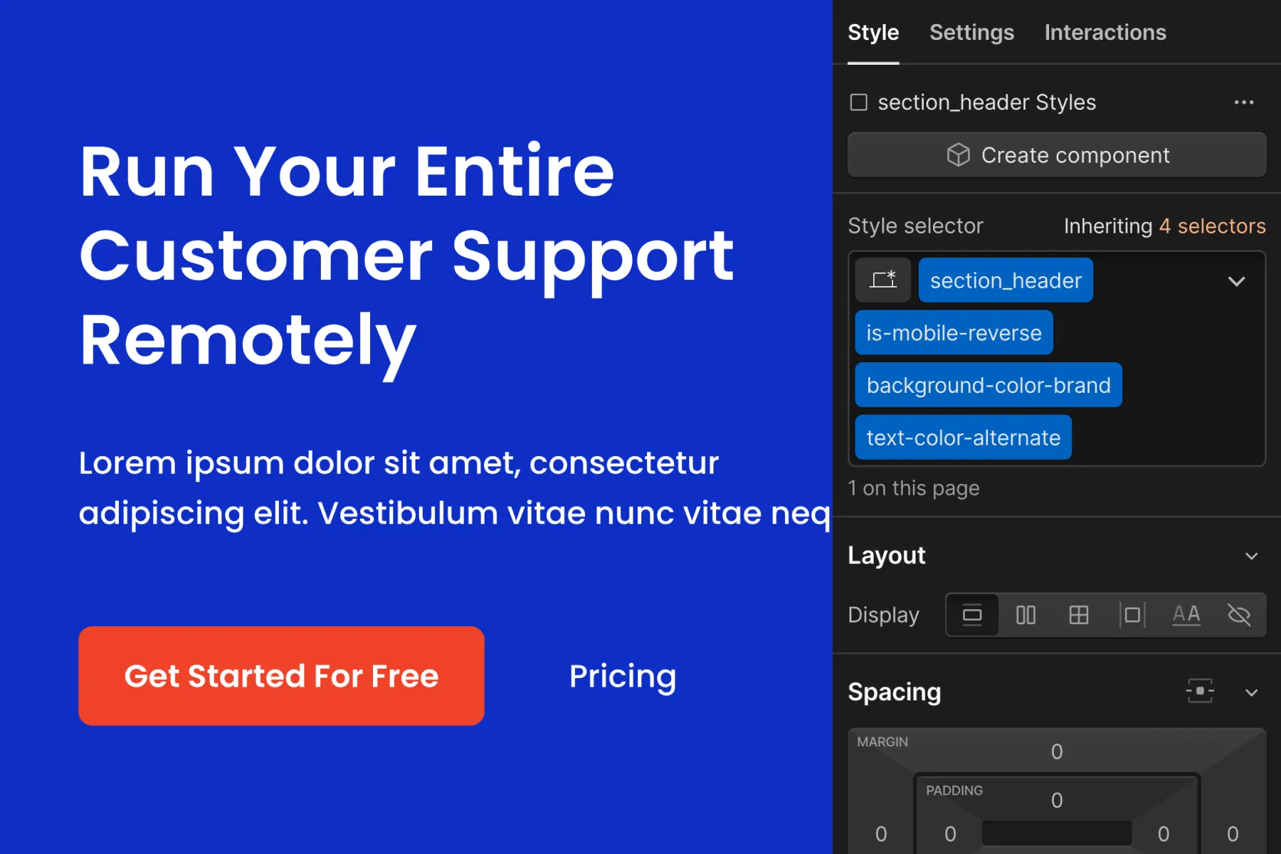 Classes strategy 2 - Client-First