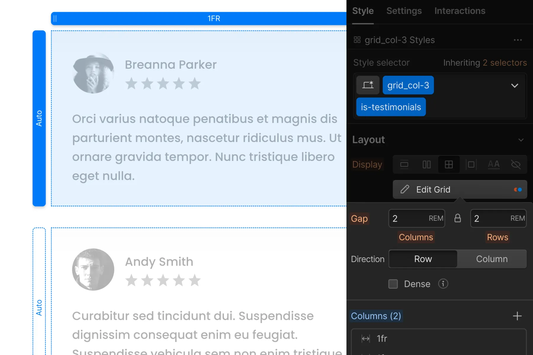Classes strategy 2 - Client-First