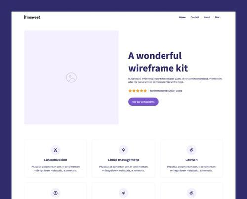 Client-First Style System for Webflow by Finsweet