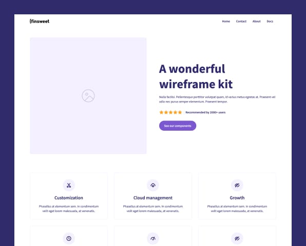 Client-First Style System for Webflow by Finsweet