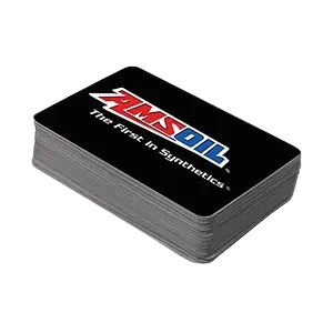 Buy AMSOIL Black Playing Cards and Save 25%