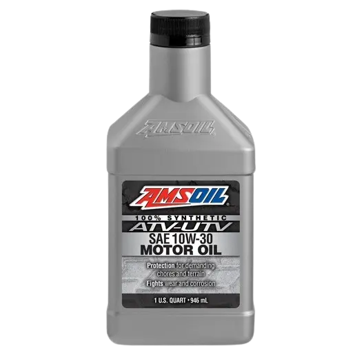 Buy AMSOIL 10W-30 100% Synthetic ATV-UTV Motor Oil and Save 25%