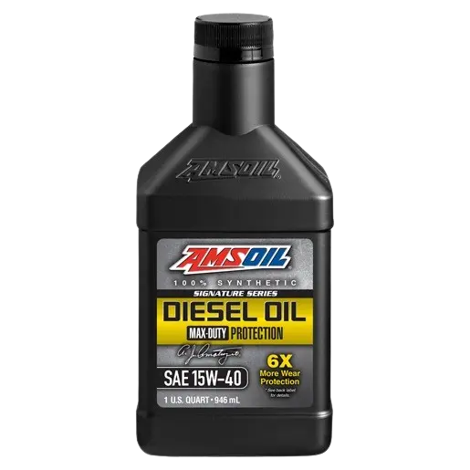 Buy AMSOIL Signature Series 15W-40 100% Synthetic Max-Duty Diesel Oil ...