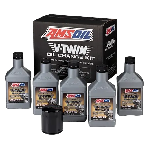 Buy AMSOIL V-Twin Oil Change Kit (HDMB) and Save 25%