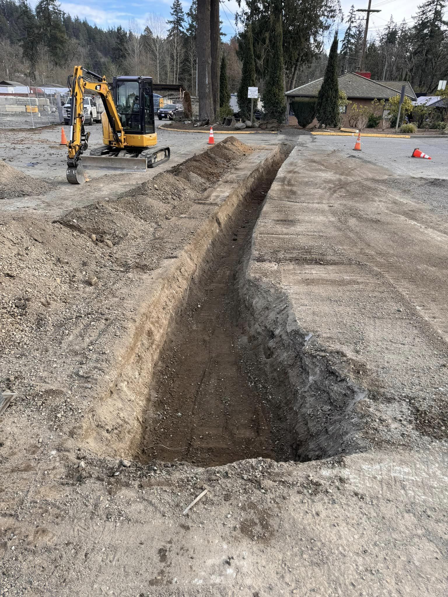Utilities Trench - Redmond WA - Commercial