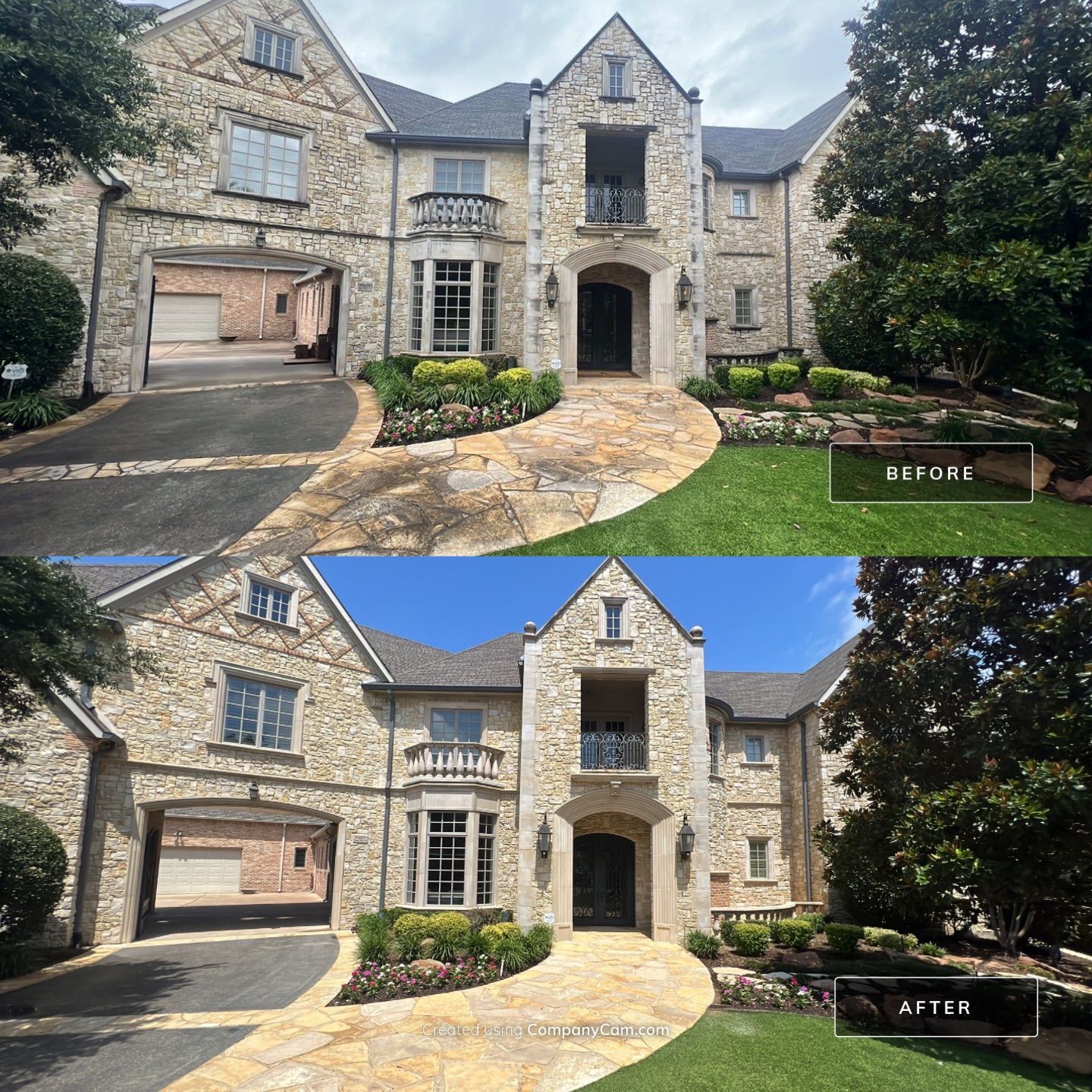 Professional Soft Wash Cleaning for House Siding