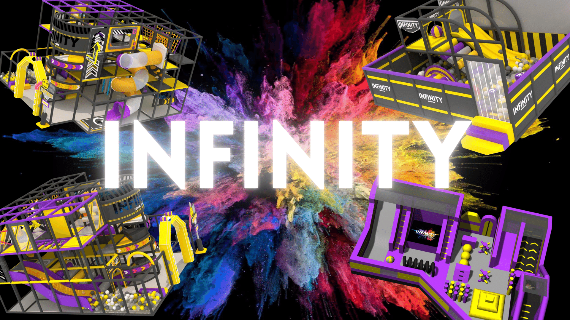 Bradfords Newest Multi-Attraction Playground for Ages 0 - 14