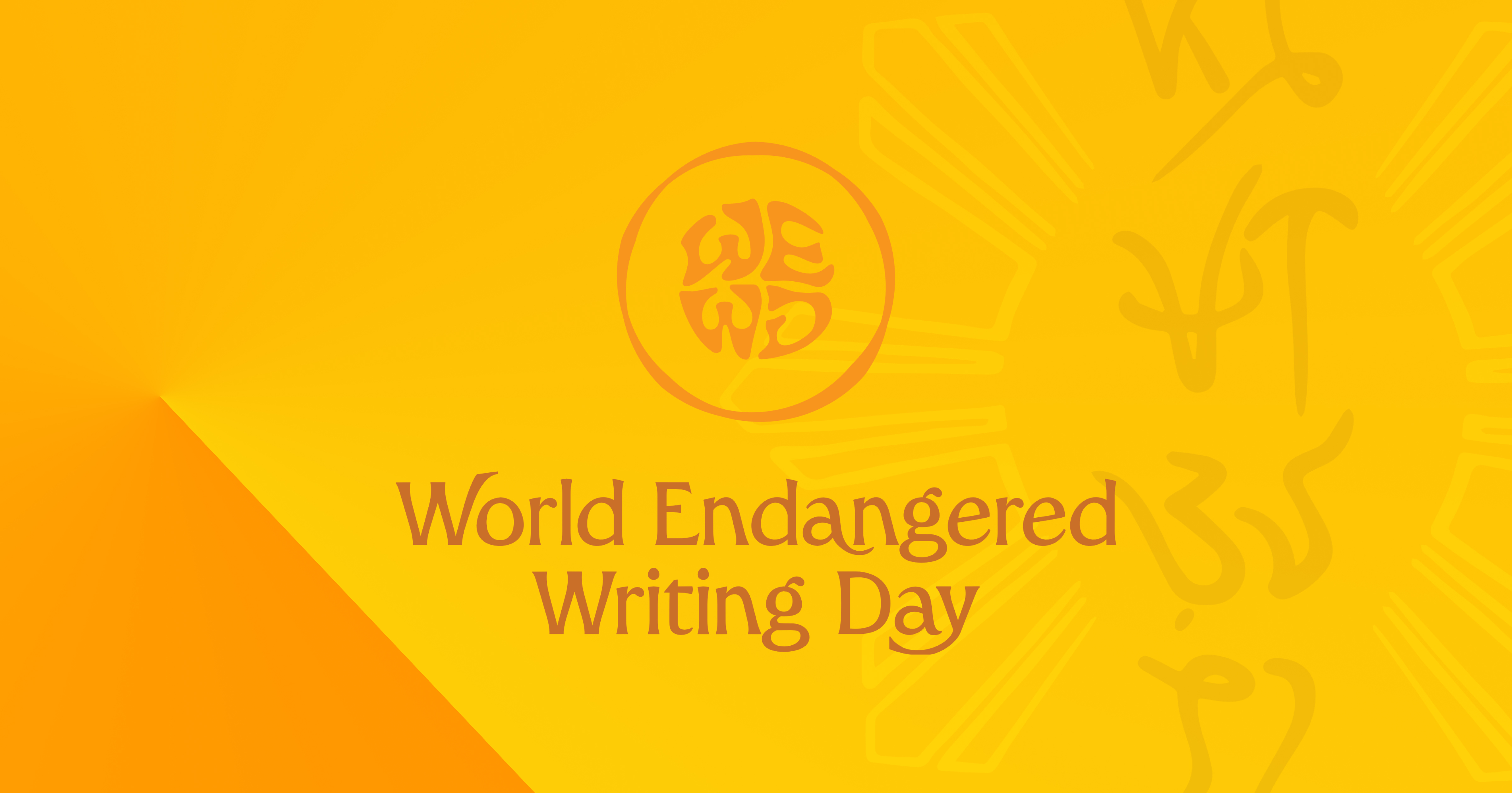 World Endangered Writing Day