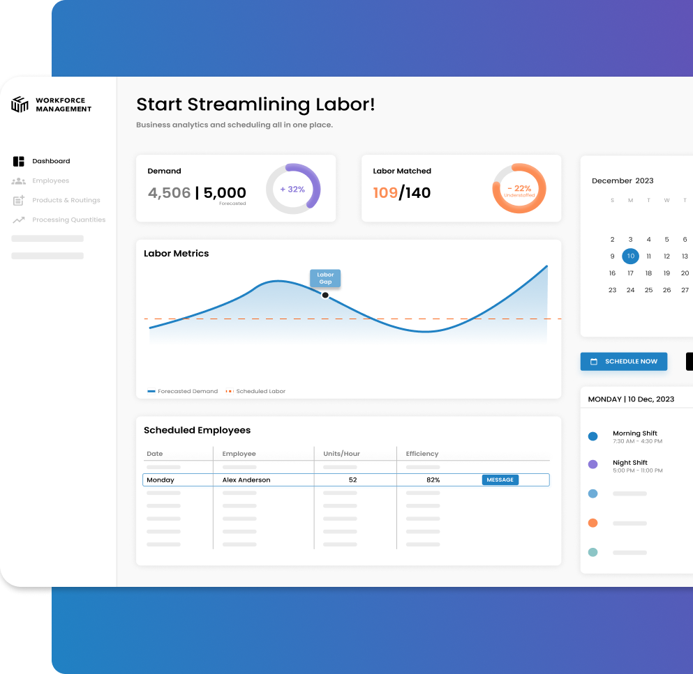 WFM - Streamlined Workforce Management Platform