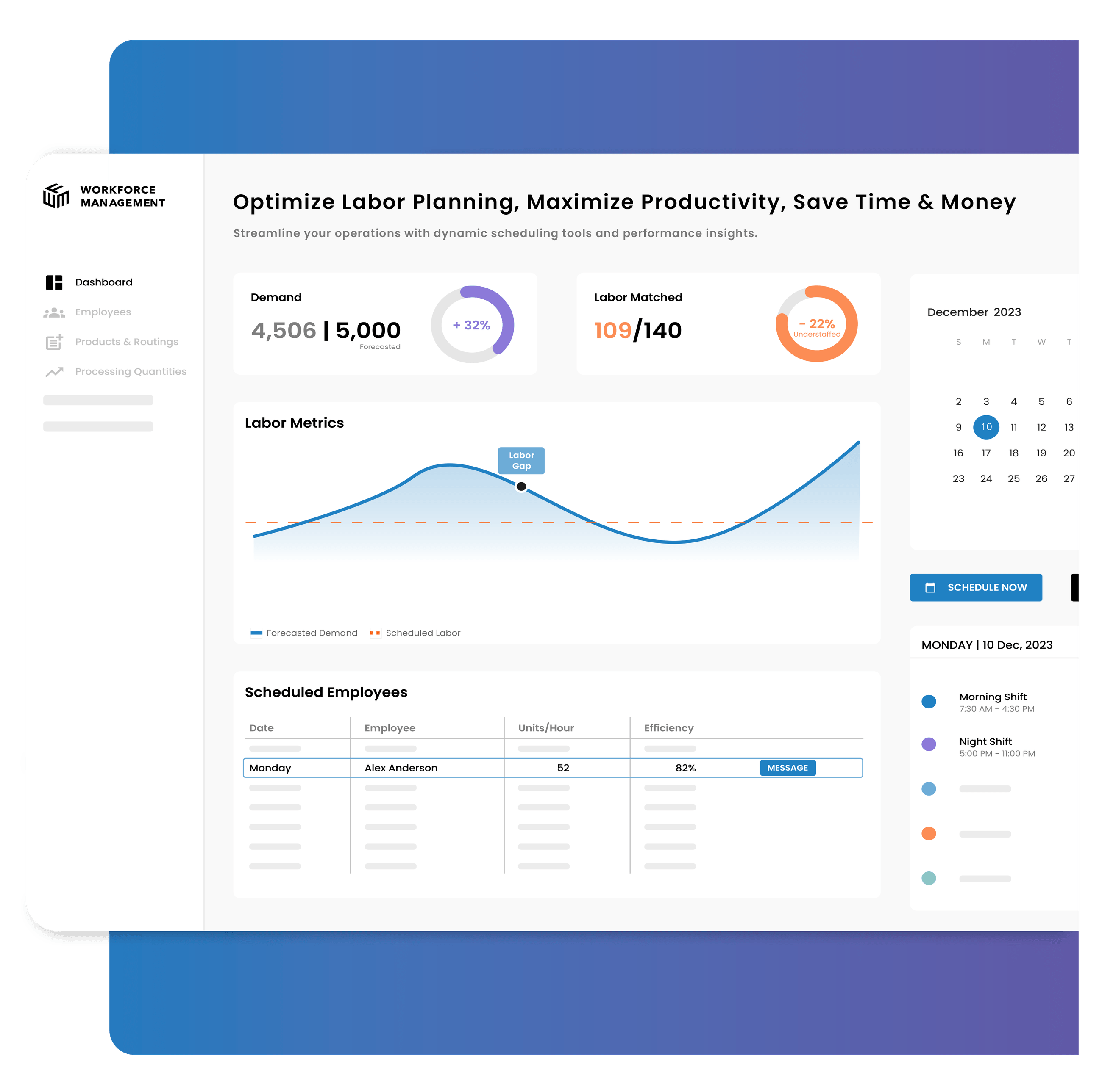 WFM - Streamlined Workforce Management Platform