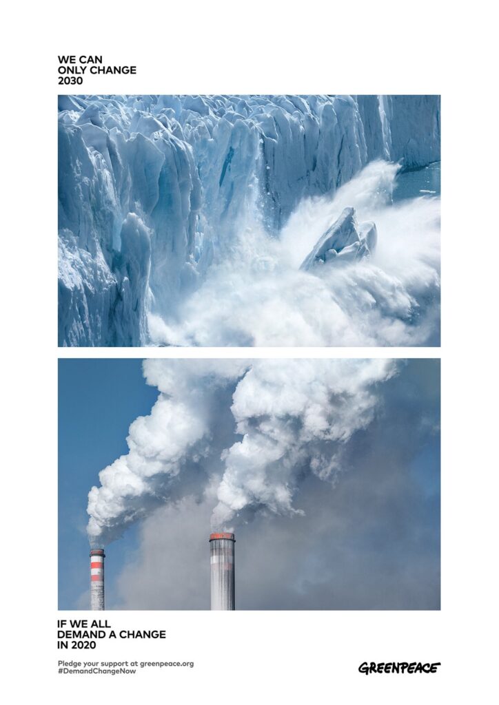 New Greenpeace Ads Display Stunning Image, Demand Change