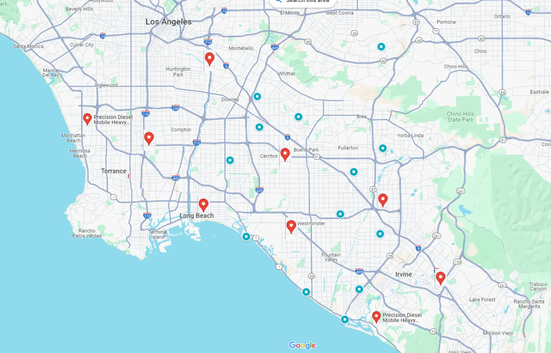 Mobile Diesel Mechanics Southern California | Precision Diesel