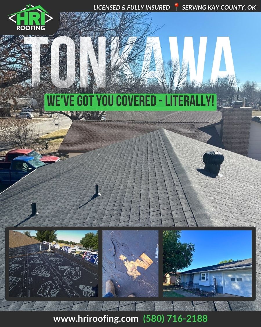 Tonkawa Shingle Roofing | HRI Post Frame - Ponca City, Oklahoma