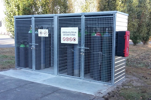 Gasflesopslag - voor veiligheid en zekerheid