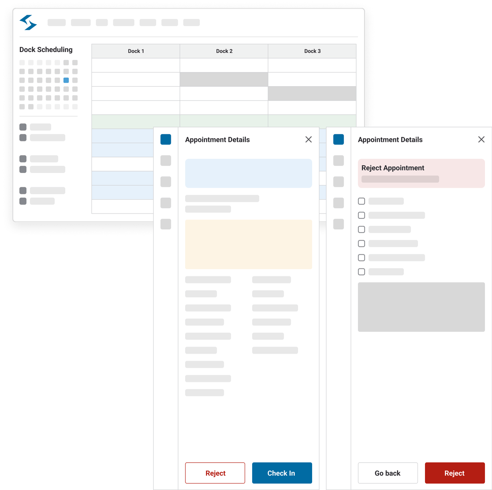 Dock Scheduling Software
