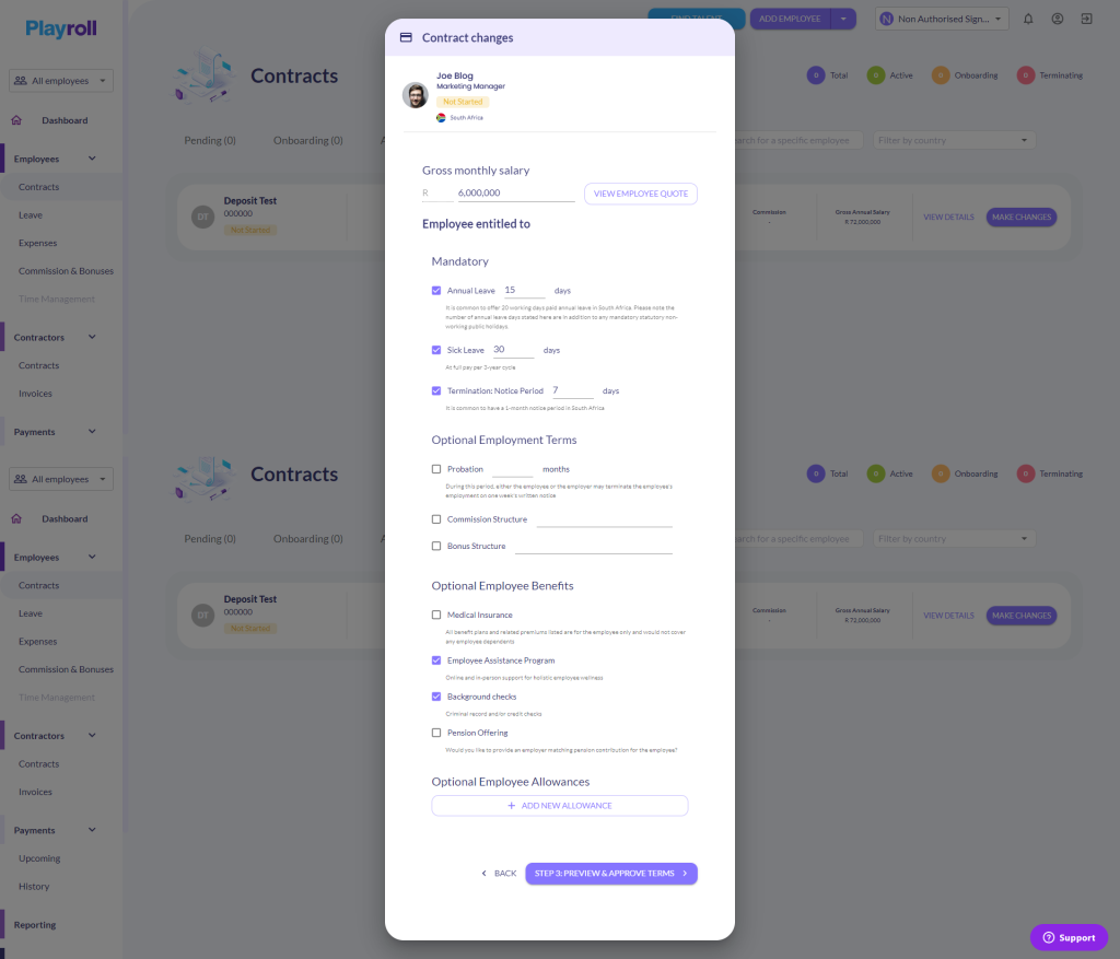 Employee Addendum Tool: How to Use It | Playroll