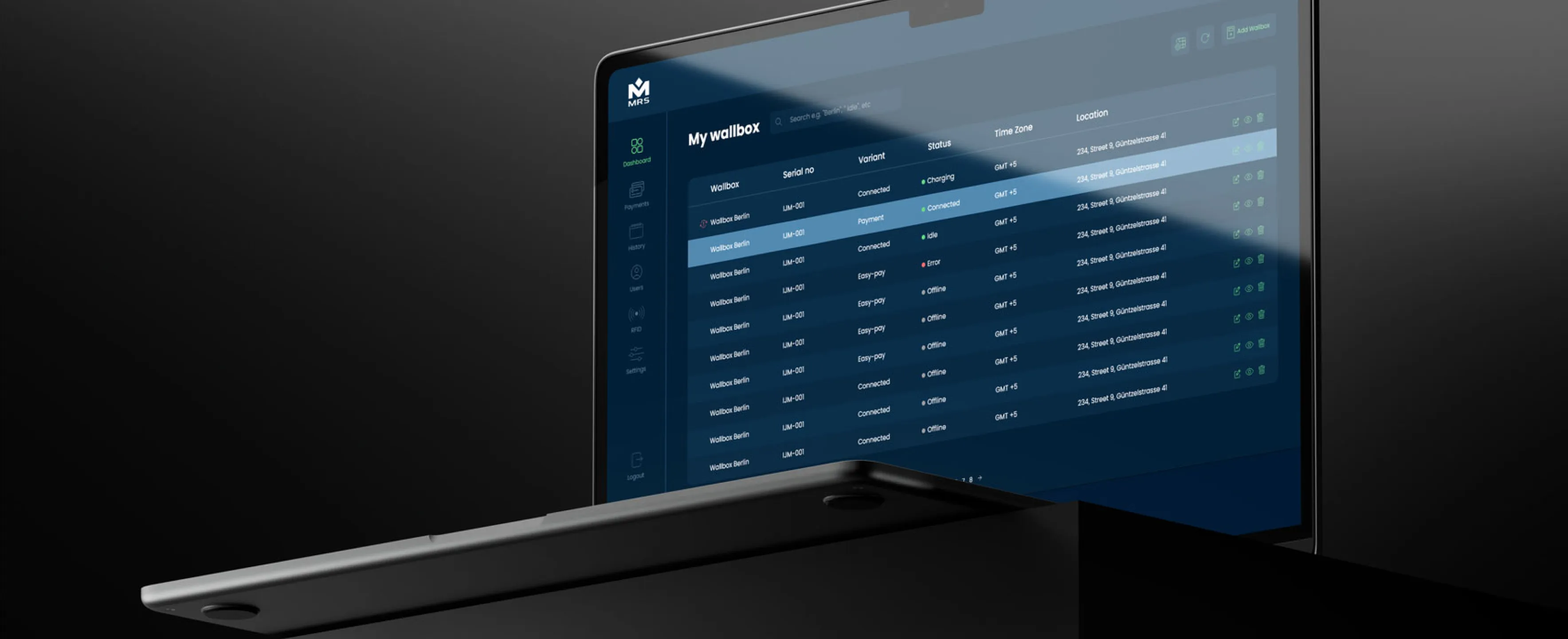 MRS E-Mobility - Charging controlled & monitored