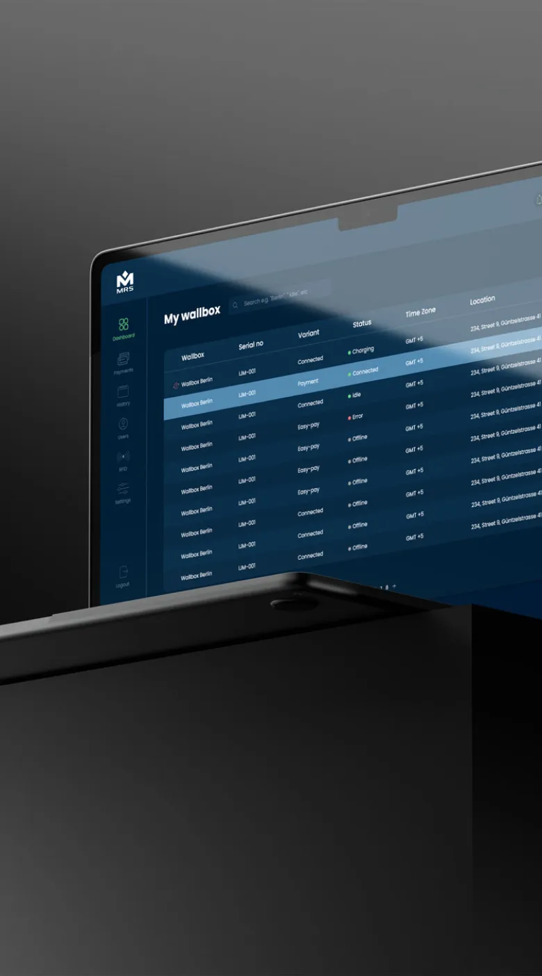 MRS E-Mobility - Charging controlled & monitored