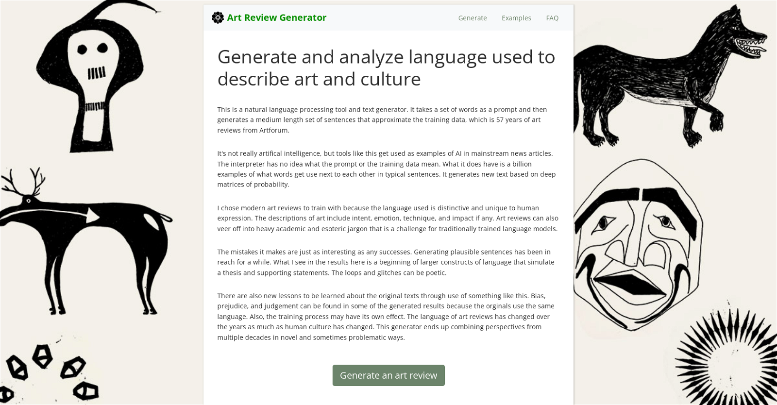 Artreviewgenerator - تحرير الصور | Explore 10,000+ AI Tools & Explore ...