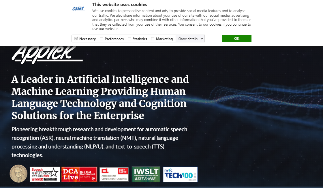 AppTek Automated Speech Recognition - نص إلى كلام | Explore 10,000+ AI Tools & Explore Best ...