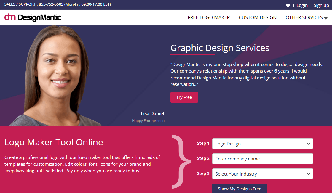 DesignMantic - مولد الشعارات | Explore 10,000+ AI Tools & Explore Best ...