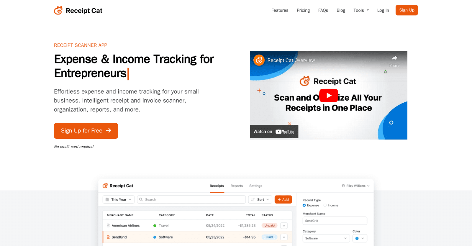 Receipt Cat - المالية | Explore 10,000+ AI Tools & Explore Best ...