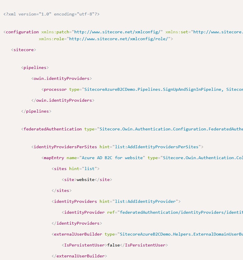 Sitecore integration with Azure Active Directory B2C - byte / minds