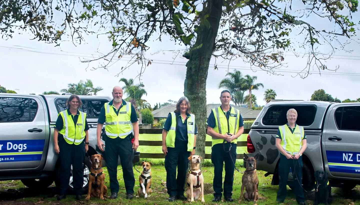 About Us - Learn About Our Team | NZ Detector Dogs