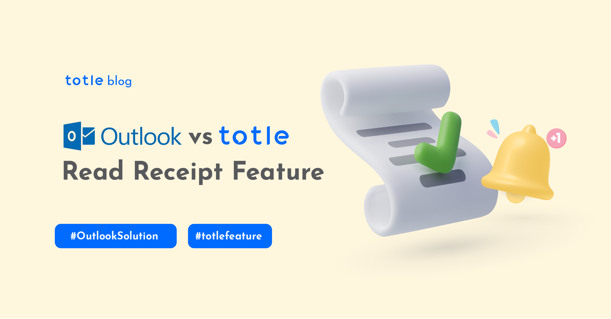 Microsoft Outlook vs totle Read Receipt Feature | totle Blog
