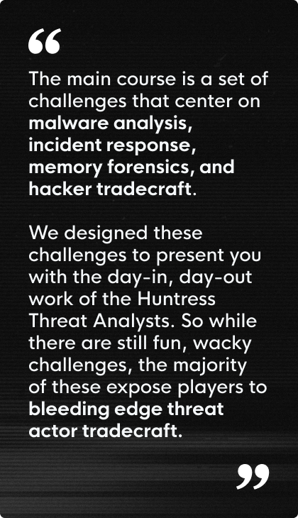 The Hackers in the Arena: The Huntress CTF Retrospective