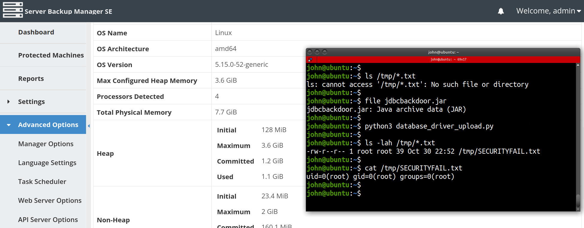 Critical Vulnerability Disclosure: ConnectWise/R1Soft Server Backup Manager Remote Code ...