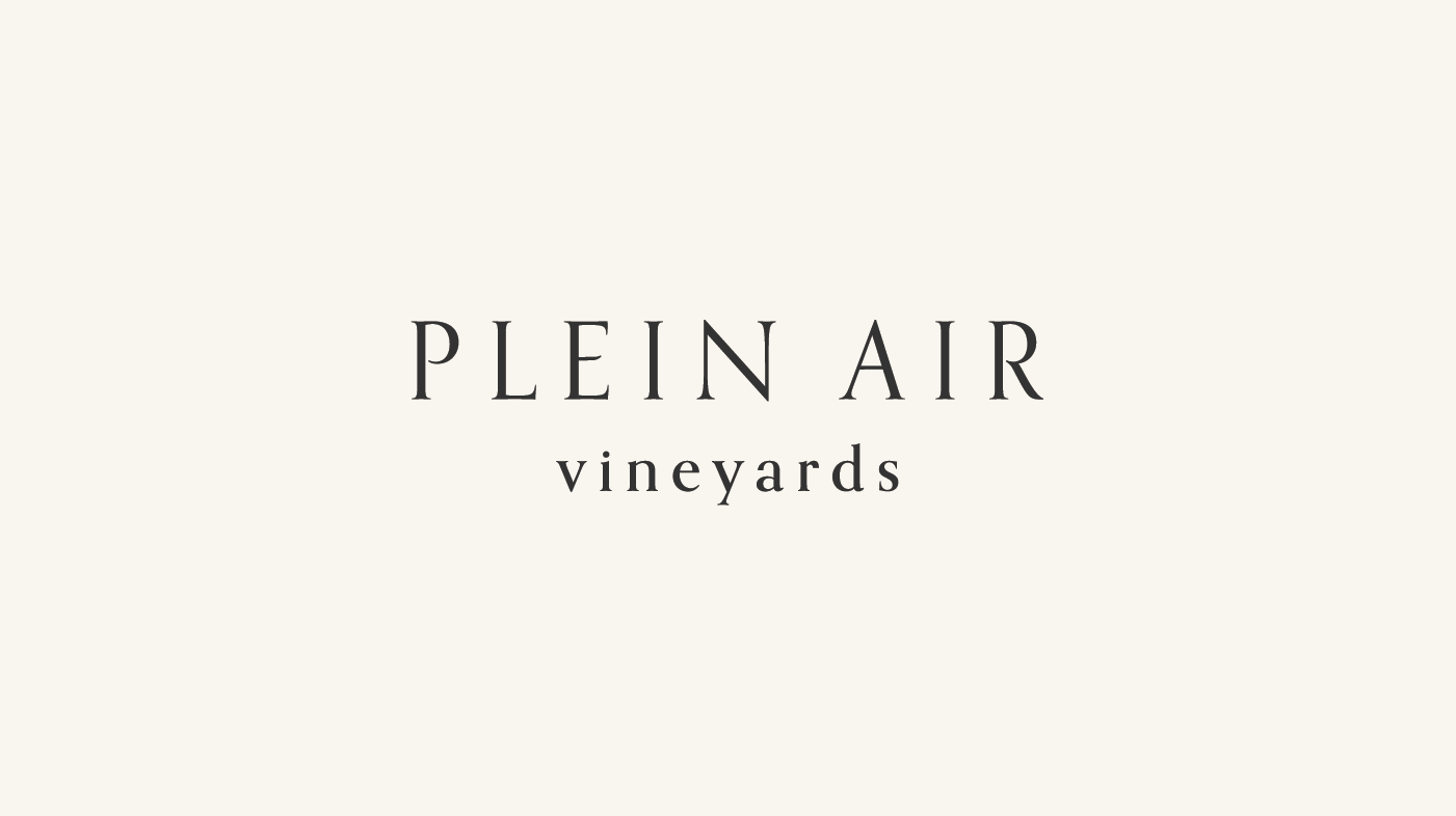 Plein Air Vineyards | Wine Branding and Label Design by Caitlin ...