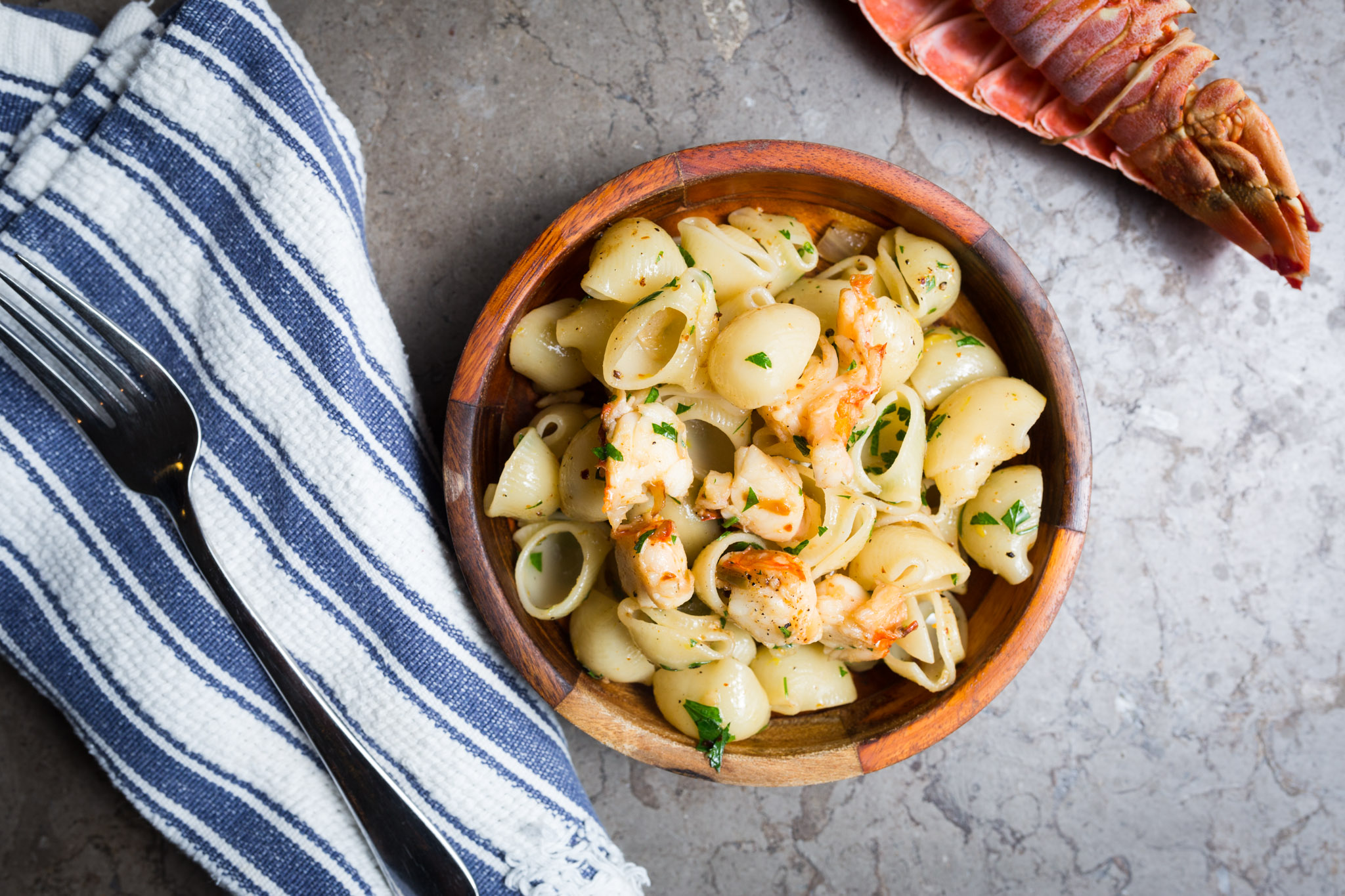 Lobster Pasta Recipe from Sam The Cooking Guy