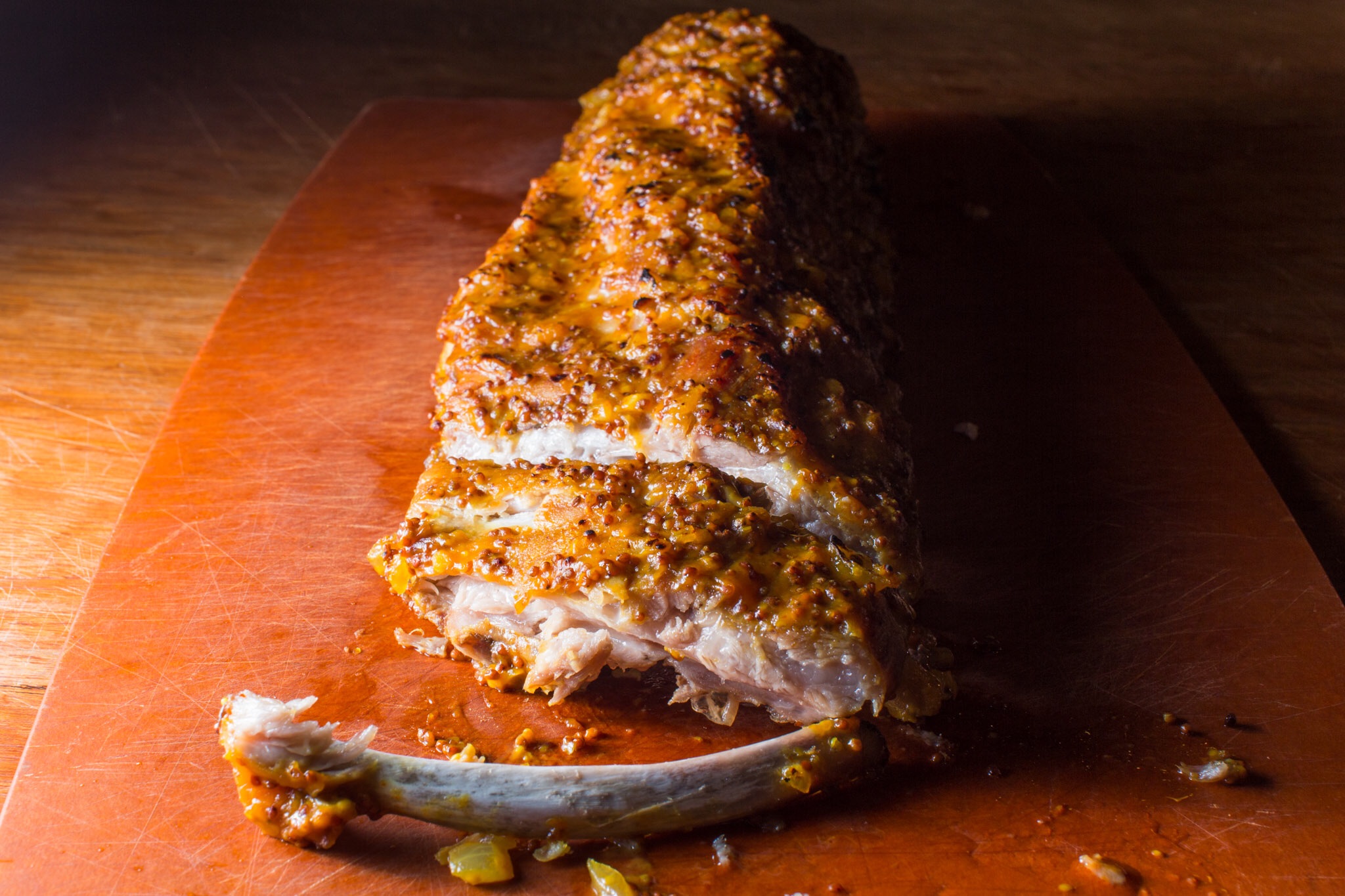 Mustard Ribs Recipe from Sam The Cooking Guy