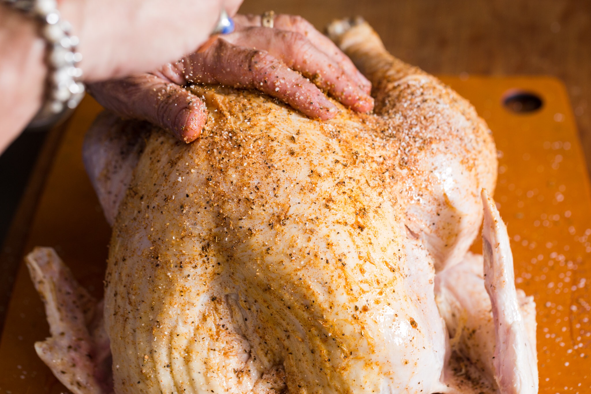 Herb Roasted Whole Turkey Recipe from Sam The Cooking Guy