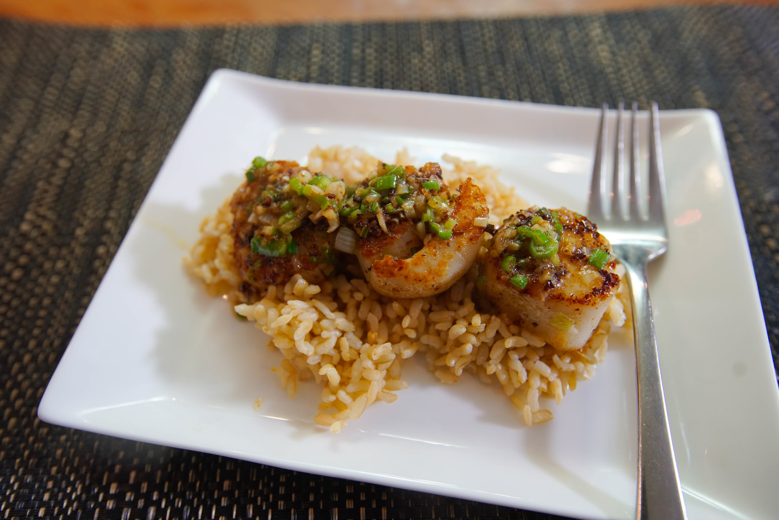 Finlandia Ginger Scallops Recipe from Sam The Cooking Guy