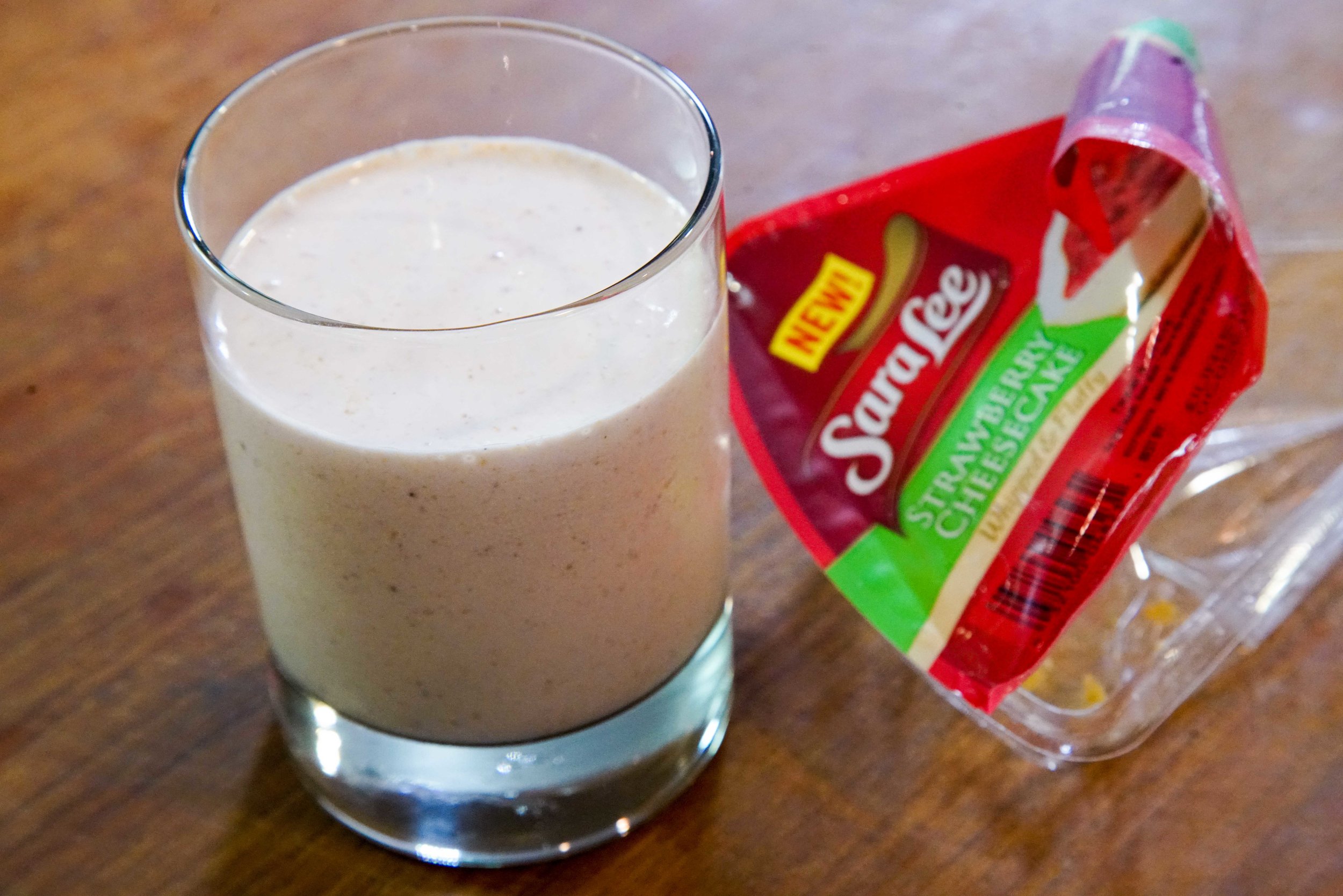 Strawberry Cheesecake Milkshake Recipe from Sam The Cooking Guy