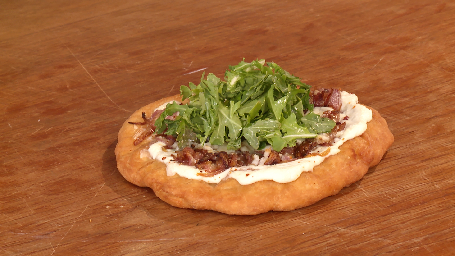 Deep Fried Pizza with Ricotta & Onions Recipe from Sam The Cooking Guy