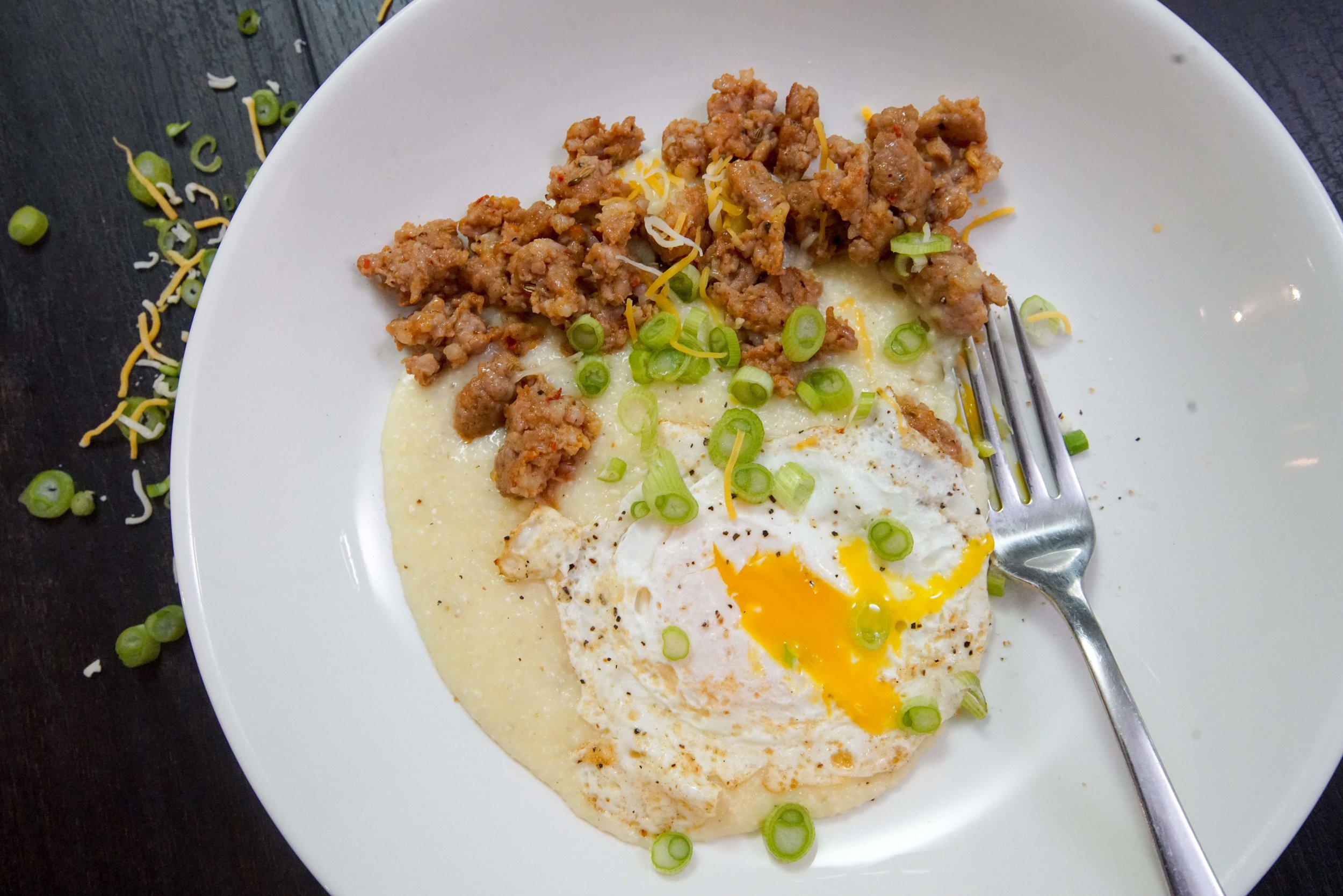 Cheesy Breakfast Grits Recipe from Sam The Cooking Guy