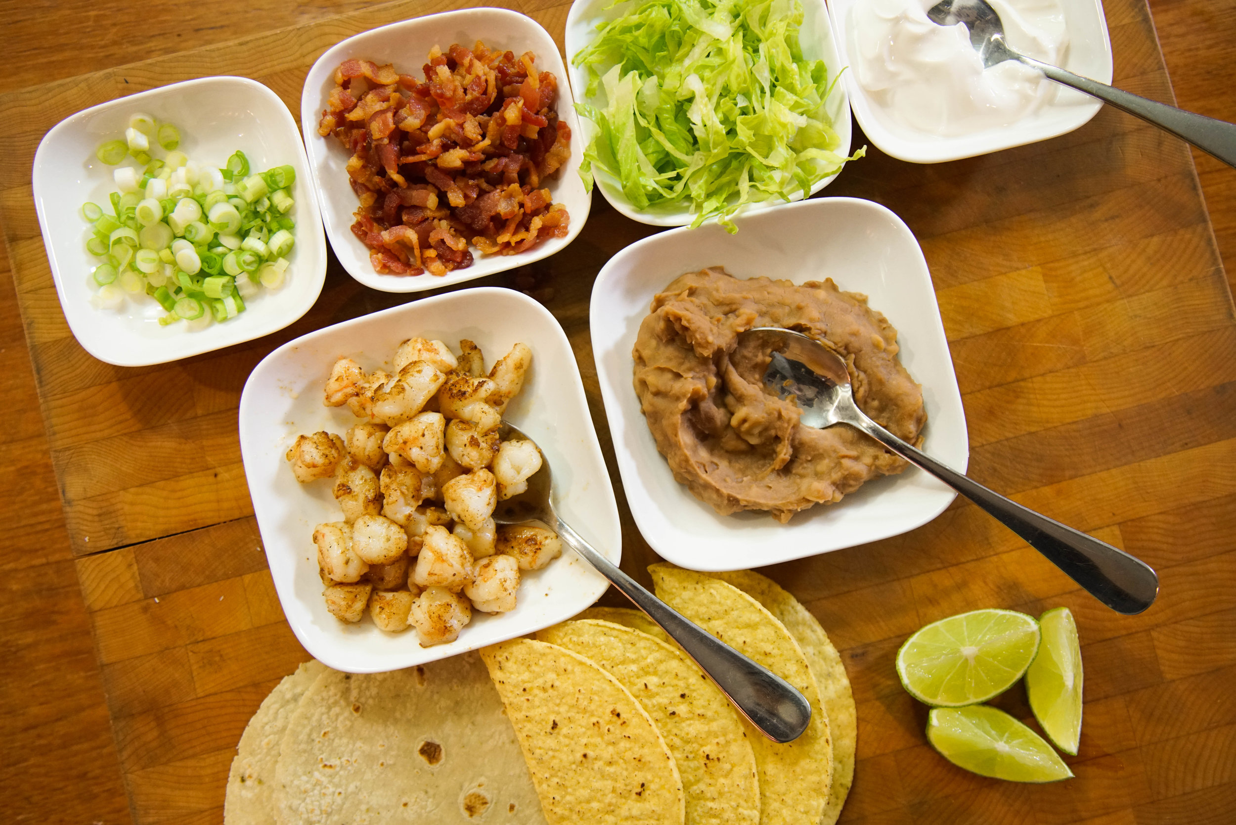 Double Wrapped Shrimp & Bacon Tacos Recipe from Sam The Cooking Guy