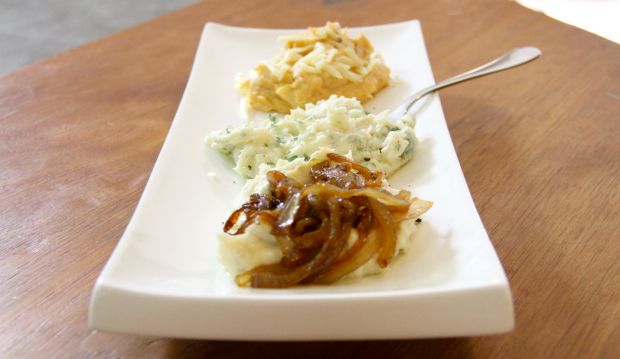 Mashed Potatoes - Three Ways Recipe from Sam The Cooking Guy