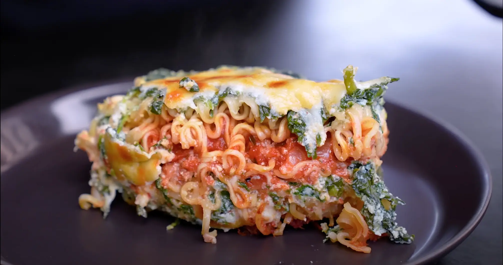 Ramen Lasagna Recipe from Sam The Cooking Guy