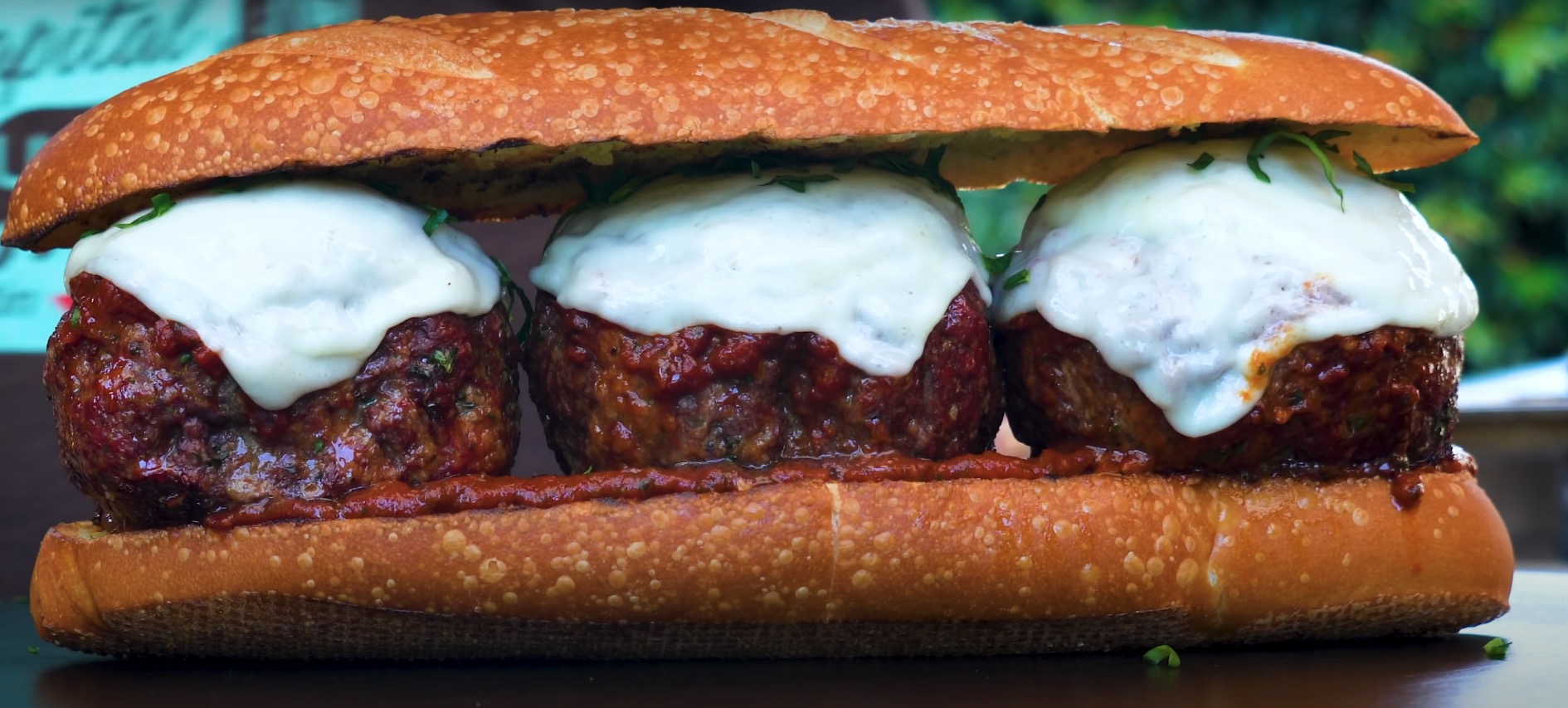 Giant Meatball Sub Recipe from Sam The Cooking Guy