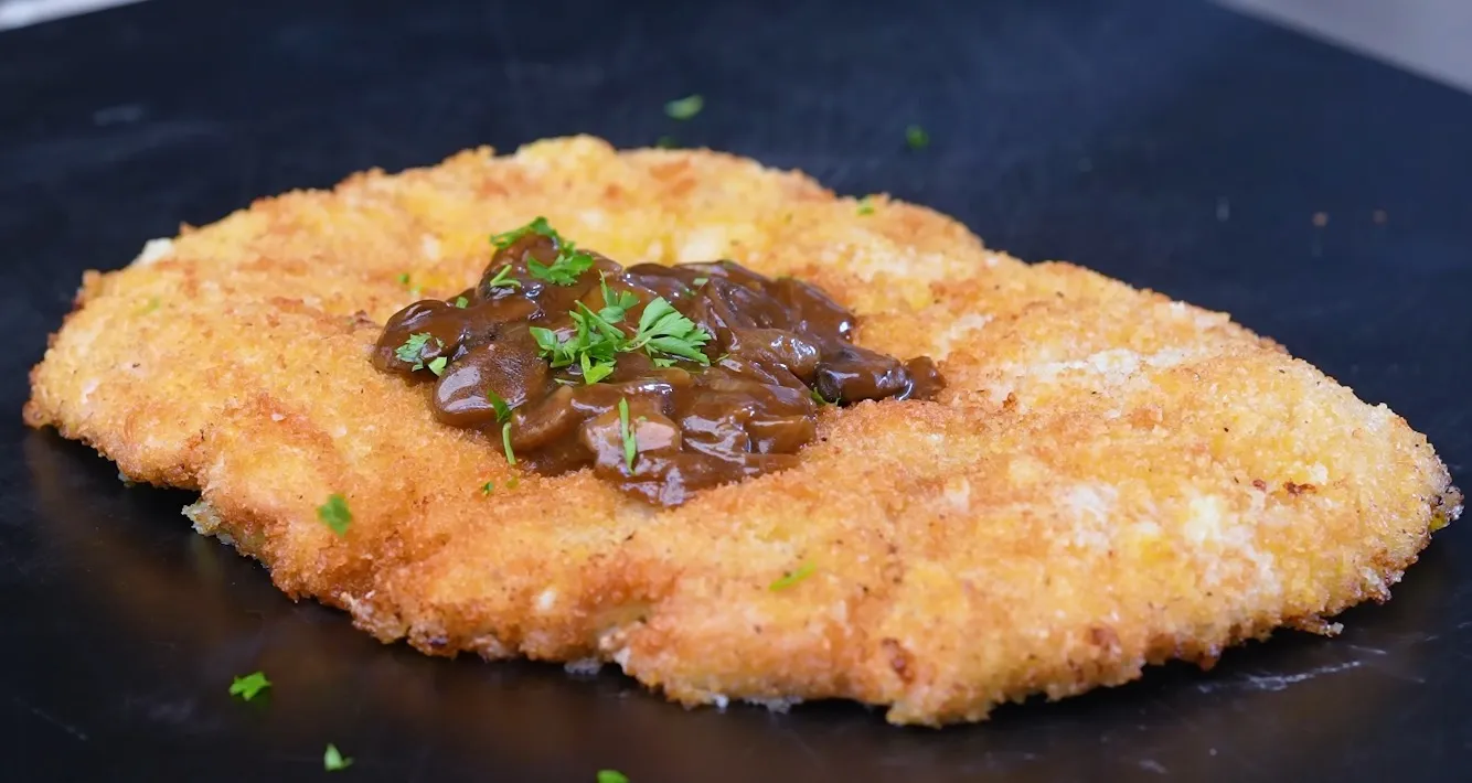 Schnitzel Pork Loin Recipe from Sam The Cooking Guy
