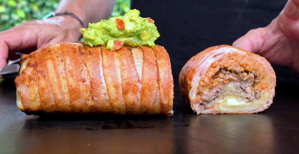 Burrito Wrapped In Bacon at Frank Hudson blog