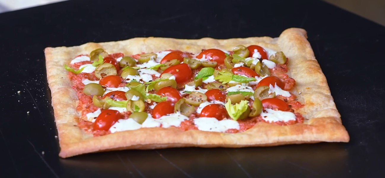 Bloody Mary Pizza Recipe from Sam The Cooking Guy