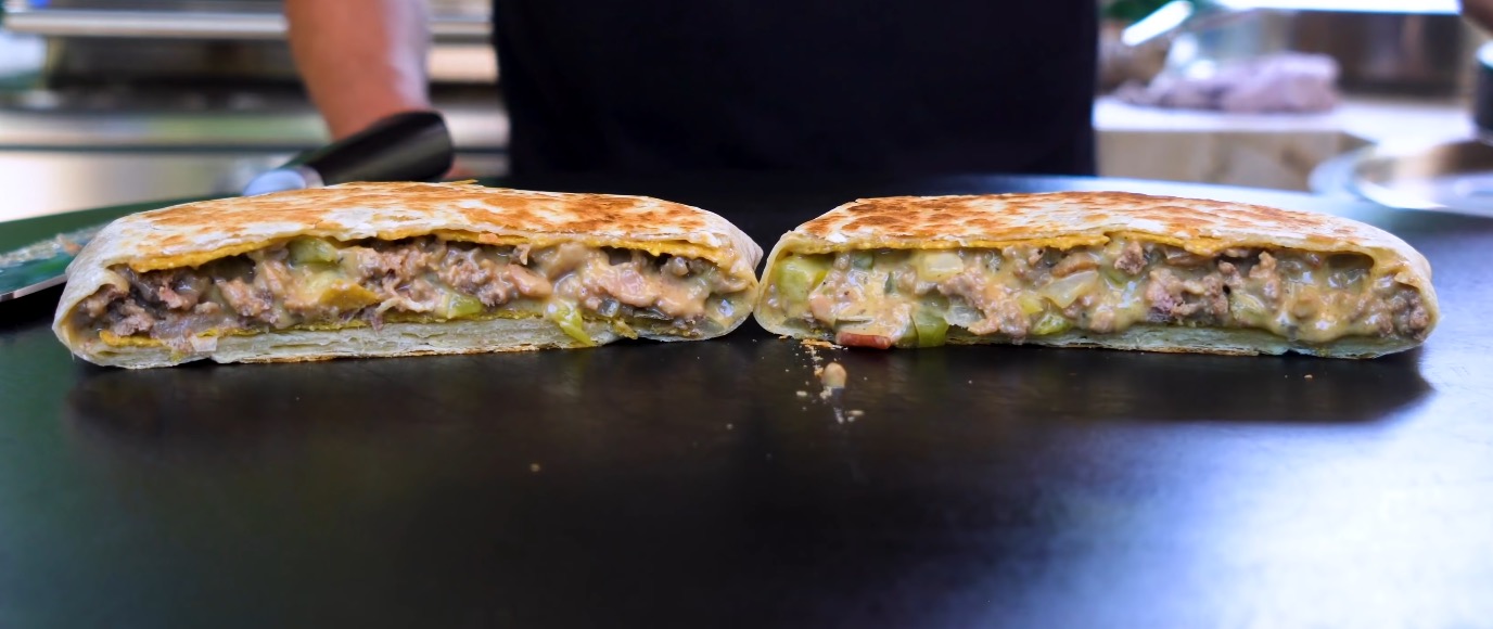 Cheeseburger Crunchwrap Recipe from Sam The Cooking Guy