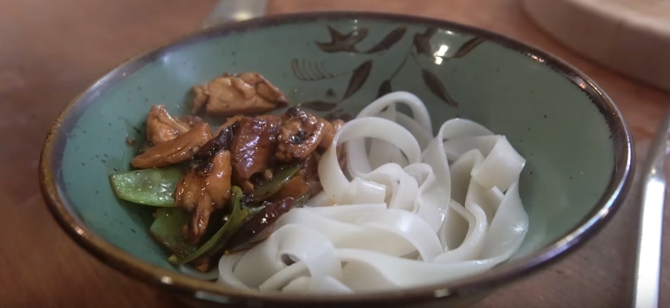 Chicken & Snow Pea Stir Fry Recipe from Sam The Cooking Guy