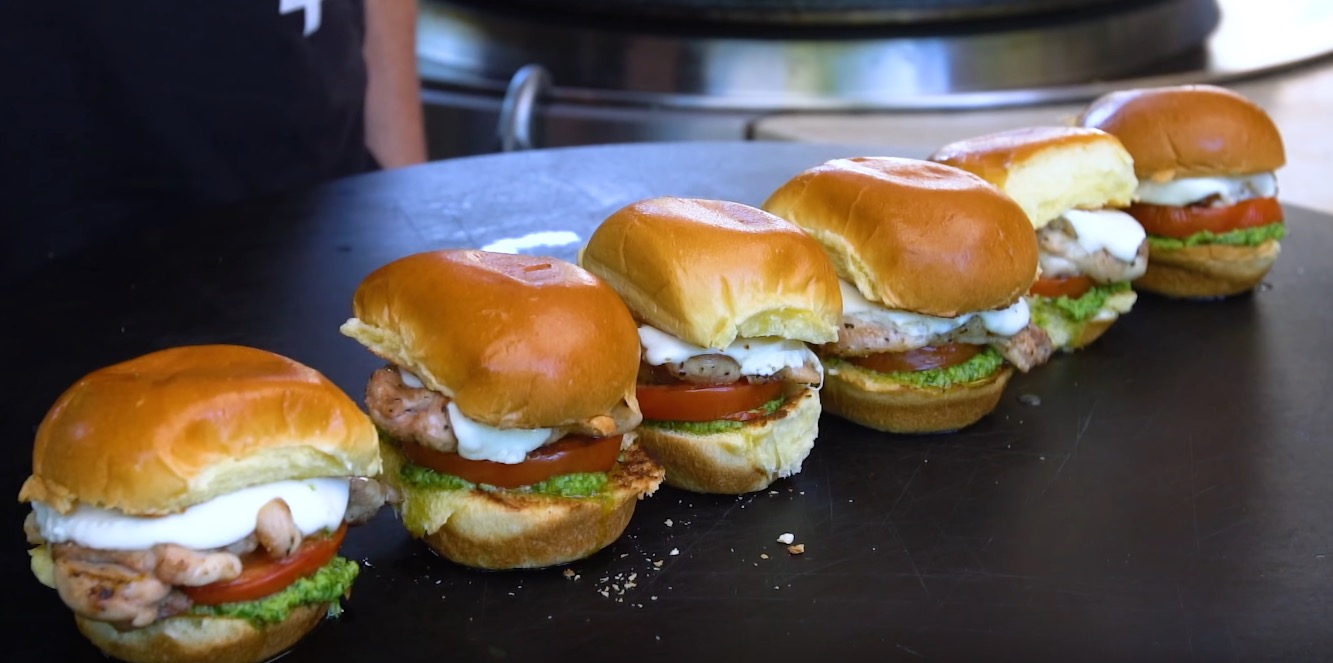 Chicken Parmesan Sliders Recipe from Sam The Cooking Guy